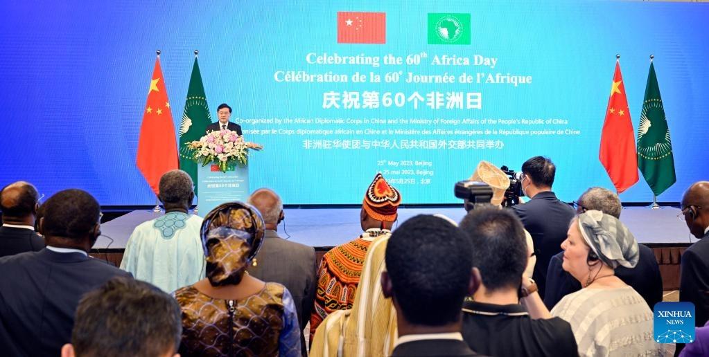 Qin calls for stronger Sino-Africa support, strategic synergy