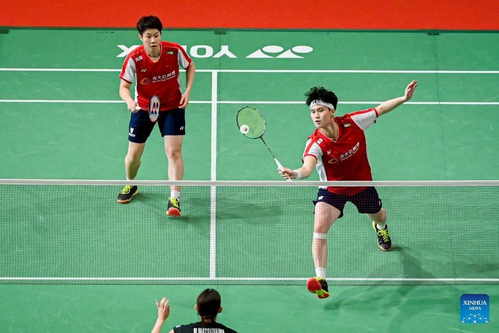 Chinese shuttlers advance to Malaysia Masters quarterfinals