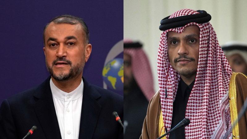 Iranian, Qatari foreign ministers call for expansion of bilateral ties