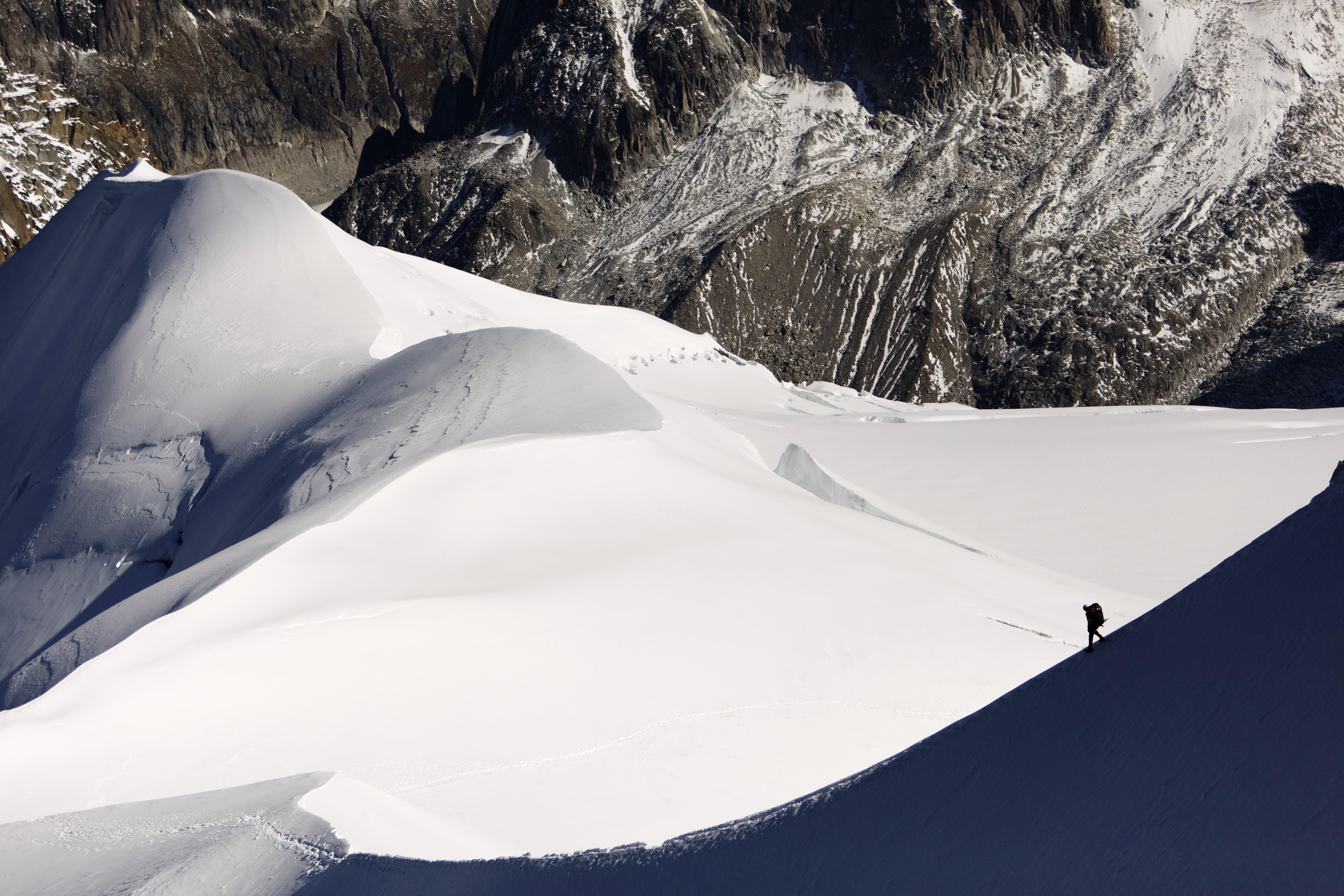Mont Blanc at lowest level in 22 yrs as hot summers shrink snowpack