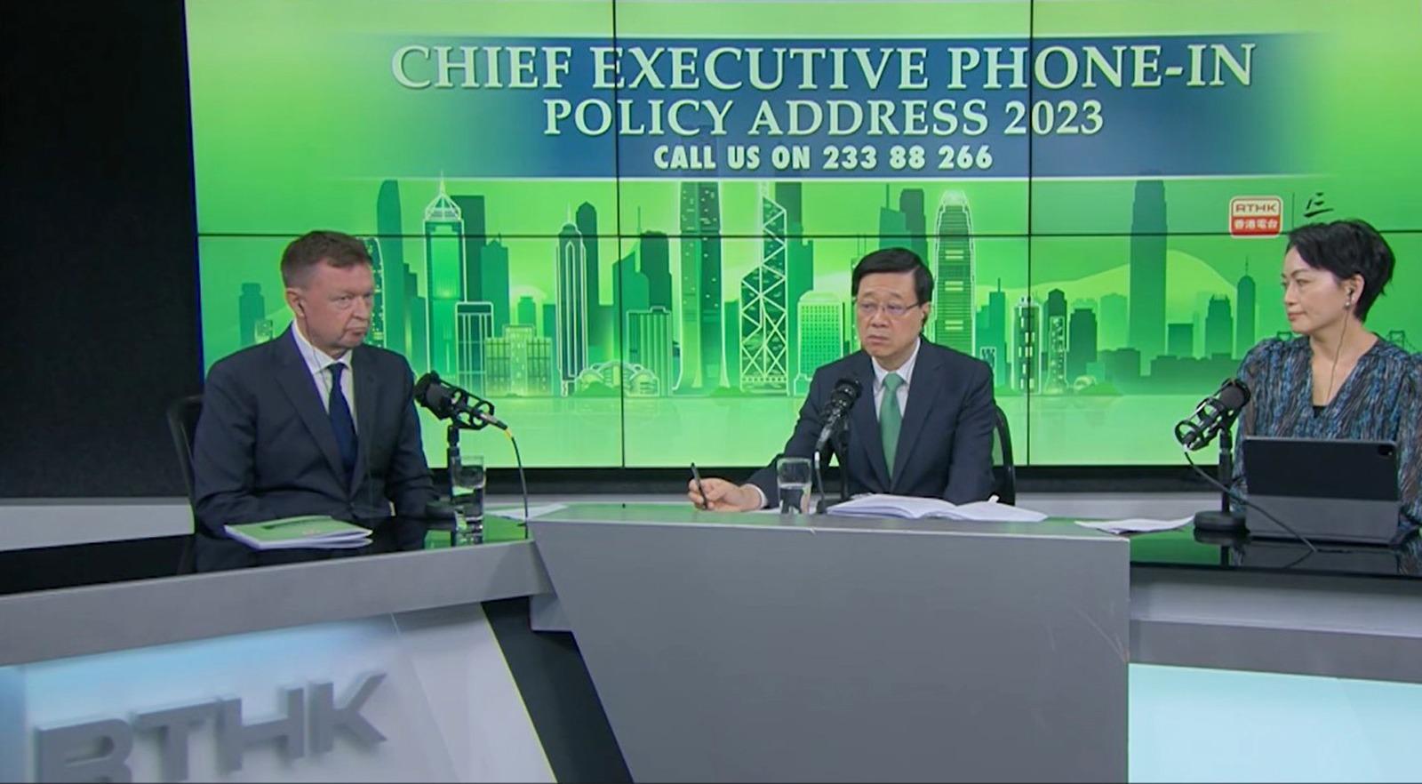 CE: Policy initiatives aim to keep Hong Kong more competitive