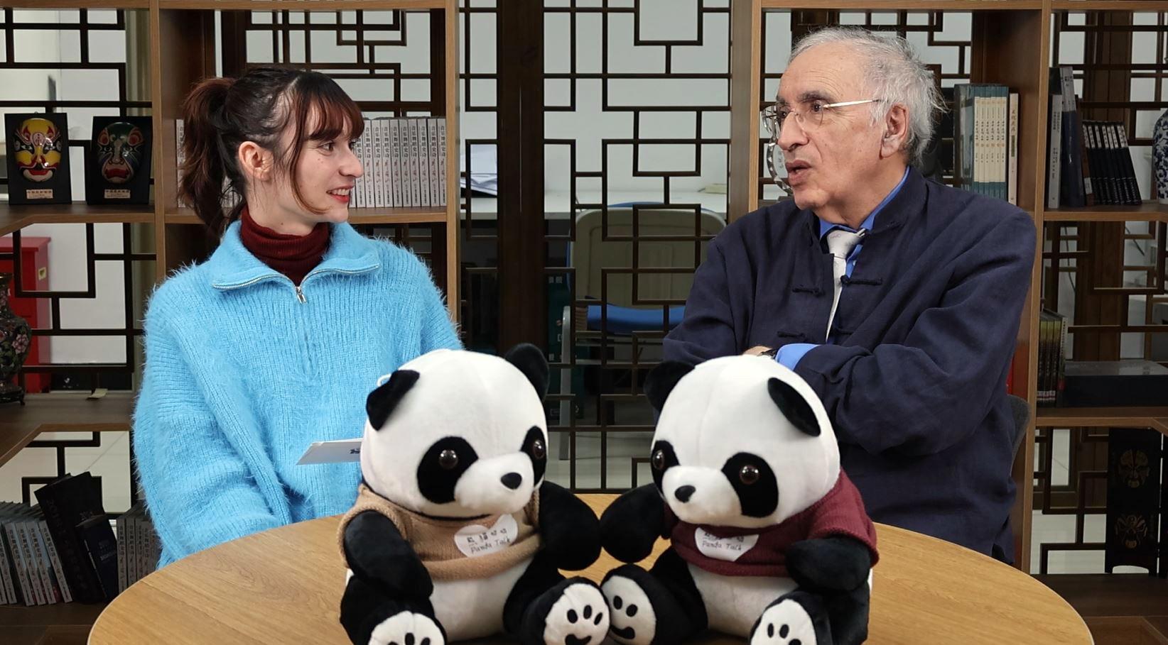 Offering words of wisdom