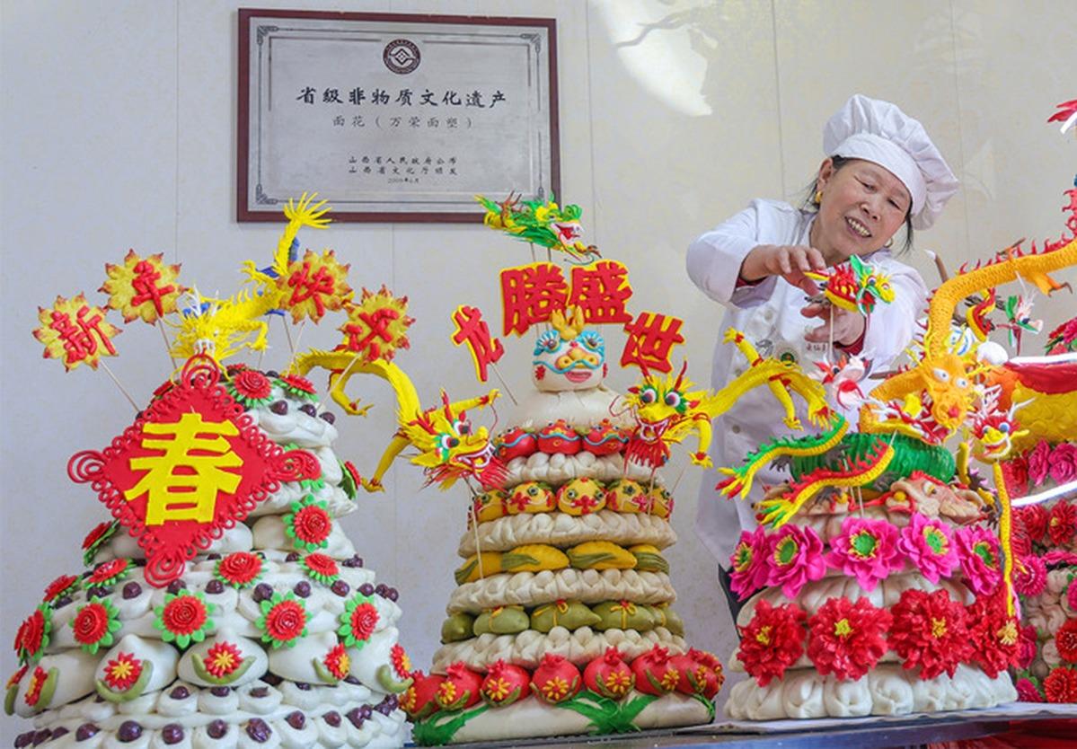 In Shanxi, dough sculptures rise with New Year