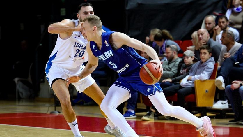 Finland beat Israel in basketball World Cup qualifiers