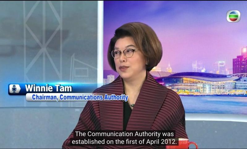 Winnie Tam: No deterioration of media freedom since 1997