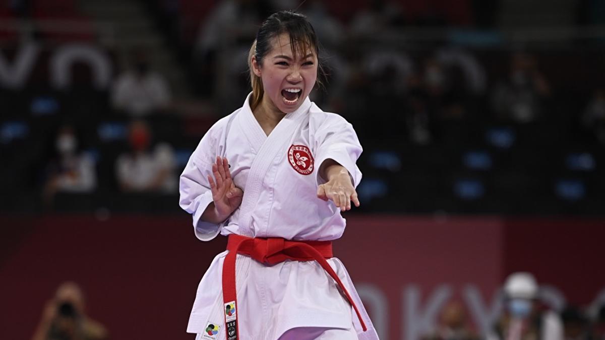 Hong Kong's karate athlete Grace Lau wins first Asian gold