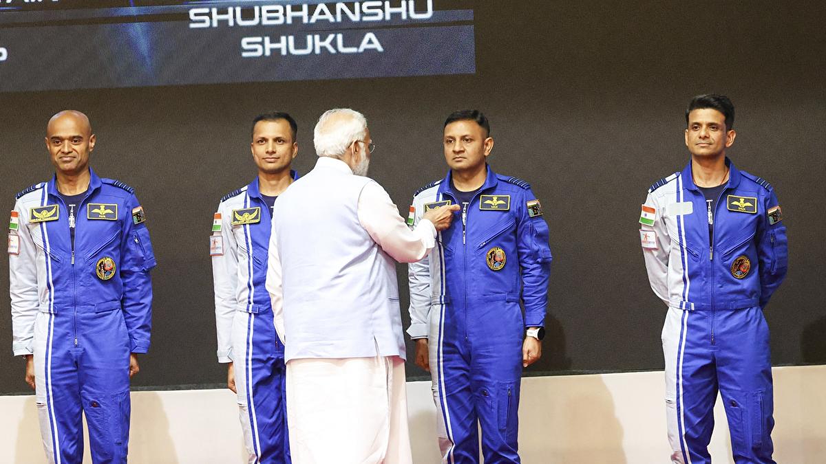 India announces four-member crew for 'Gaganyaan' space mission