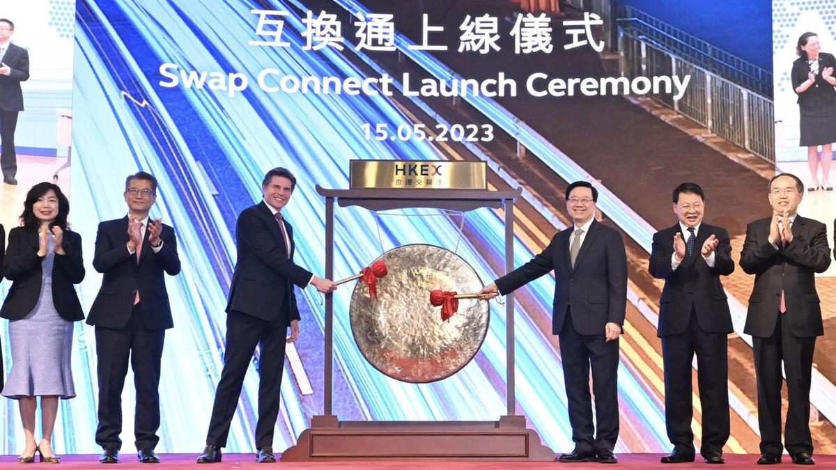 Swap Connect between HK, mainland officially launched