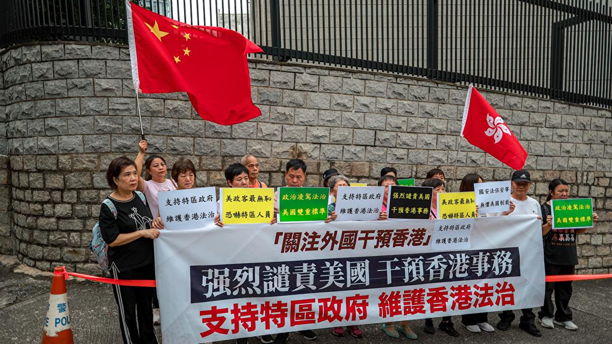 US sanction threat draws renewed fire from HK