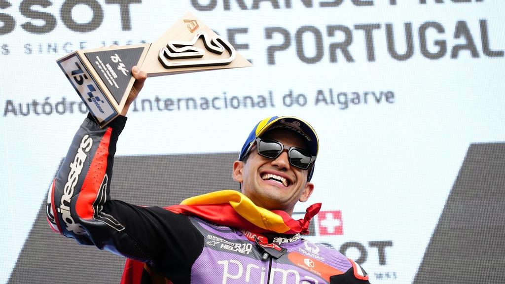 Martin wins Portuguese GP, rookie Acosta earns first podium