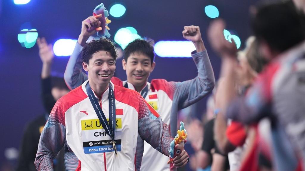 China breaks Asian record of mixed 4x100m freestyle relay