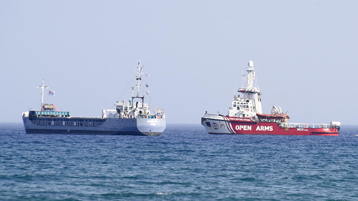 Second shipment of aid for Gaza leaves Cyprus port