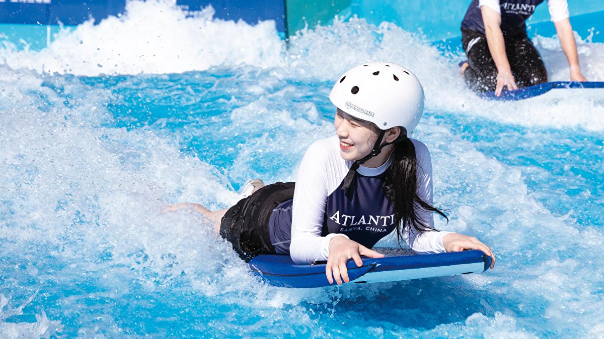 Surfing makes a splash