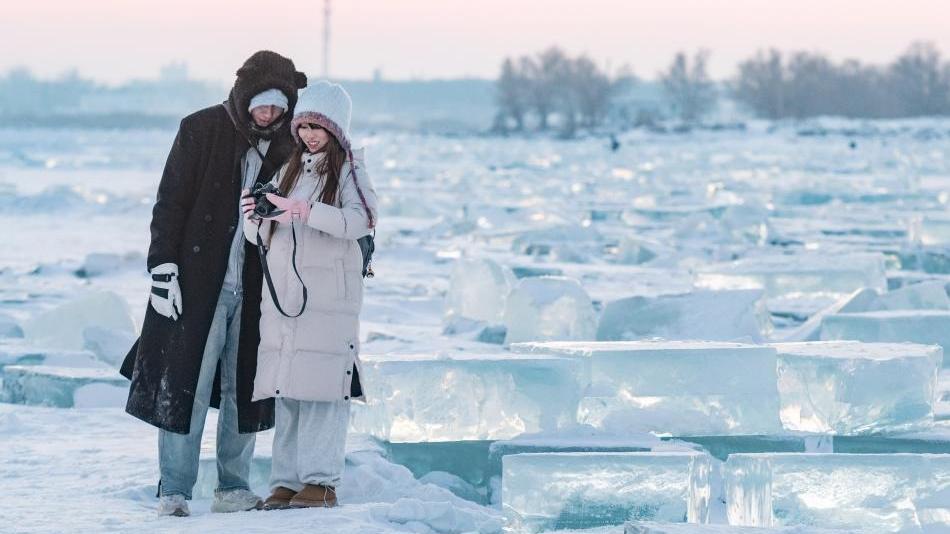 China's 'ice city' sees tourism boom