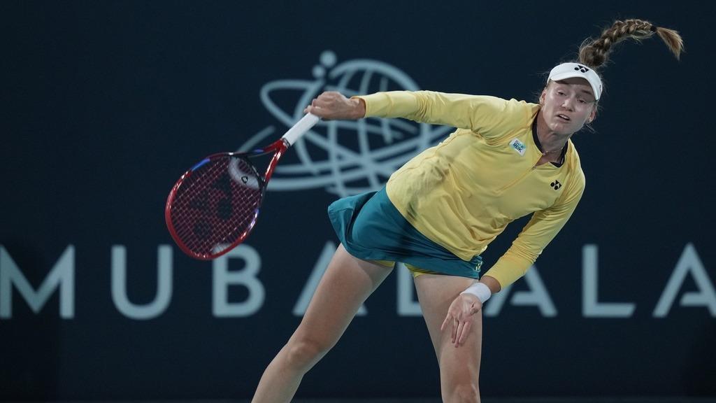 Rybakina sets up Kasatkina showdown in Abu Dhabi final