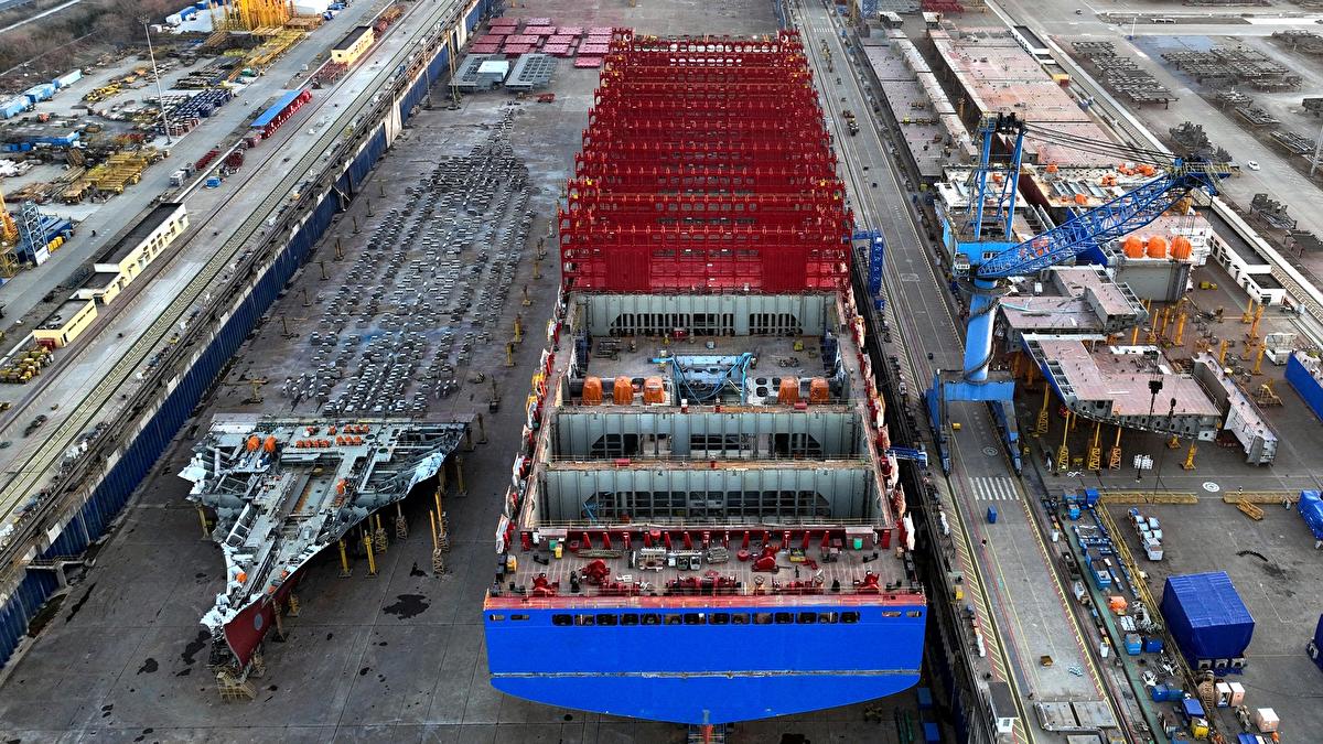 China to uphold dominant position in shipbuilding market