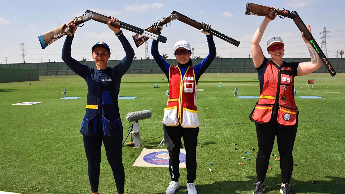 China's Jiang wins women's skeet shooting at shotgun World Cup