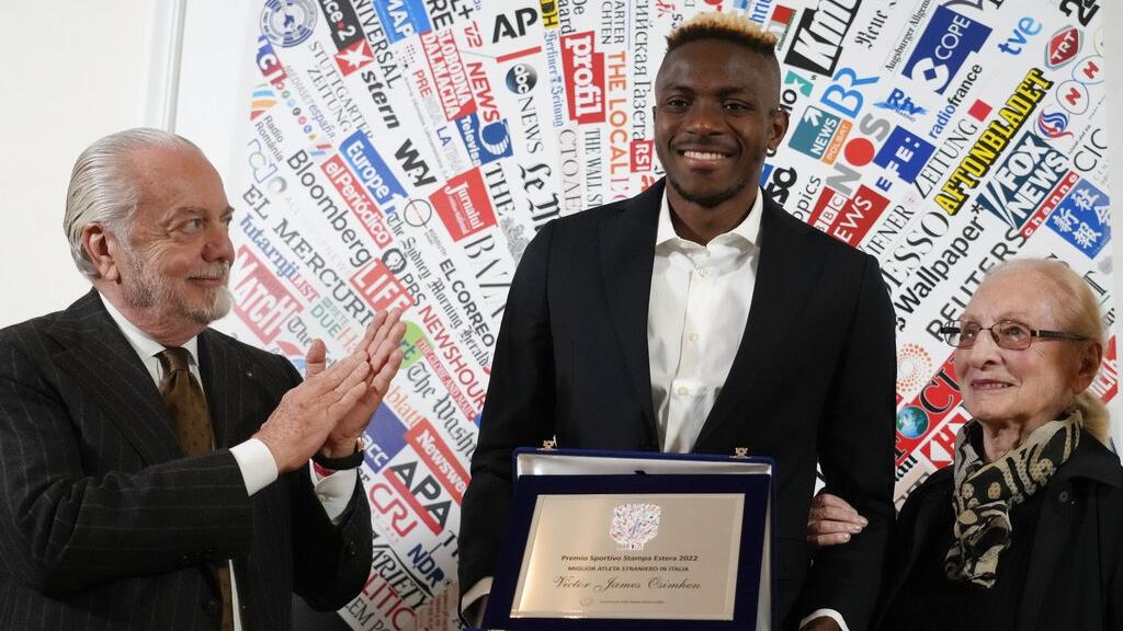 Napoli striker Osimhen ready to become 'an icon' with title win