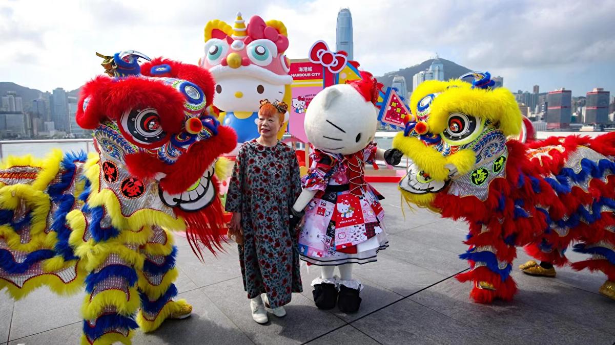 Celebrating 50 years, Hello Kitty exhibit adds CNY elements