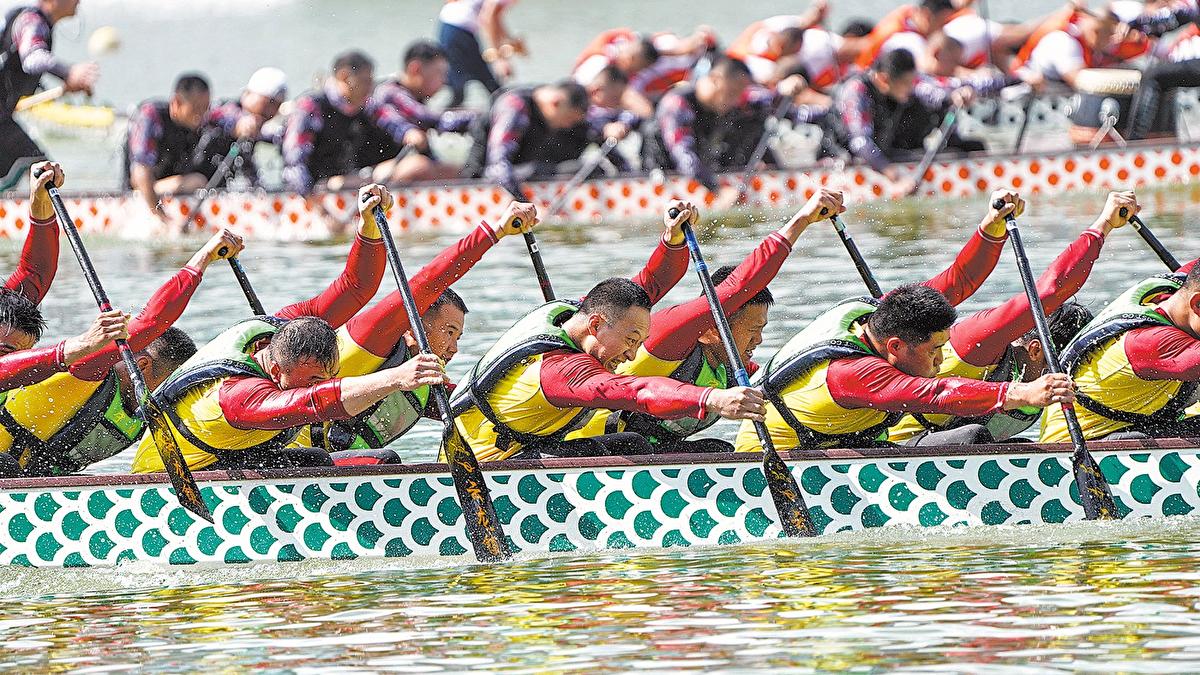 Abode of dragon boats