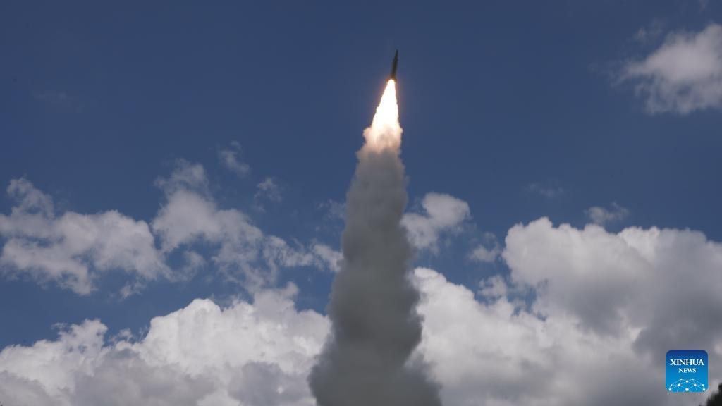 PLA launches intercontinental ballistic missile into Pacific Ocean