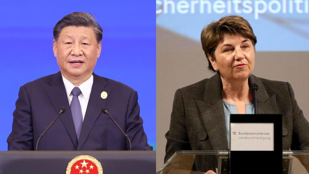 Xi sends congratulatory message to Switzerland's new president