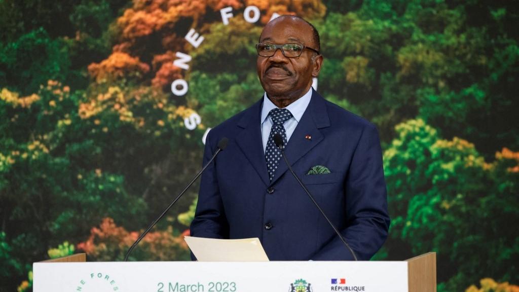 Gabonese president says to run for third term