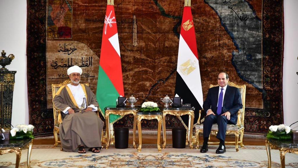 Egyptian president, Omani sultan meet on bilateral, regional issues