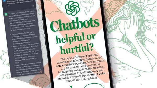 Chatbots helpful or hurtful?