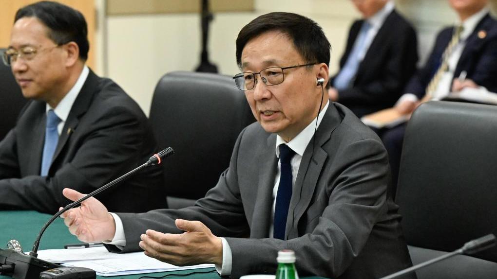 Han calls on China and US to properly manage differences