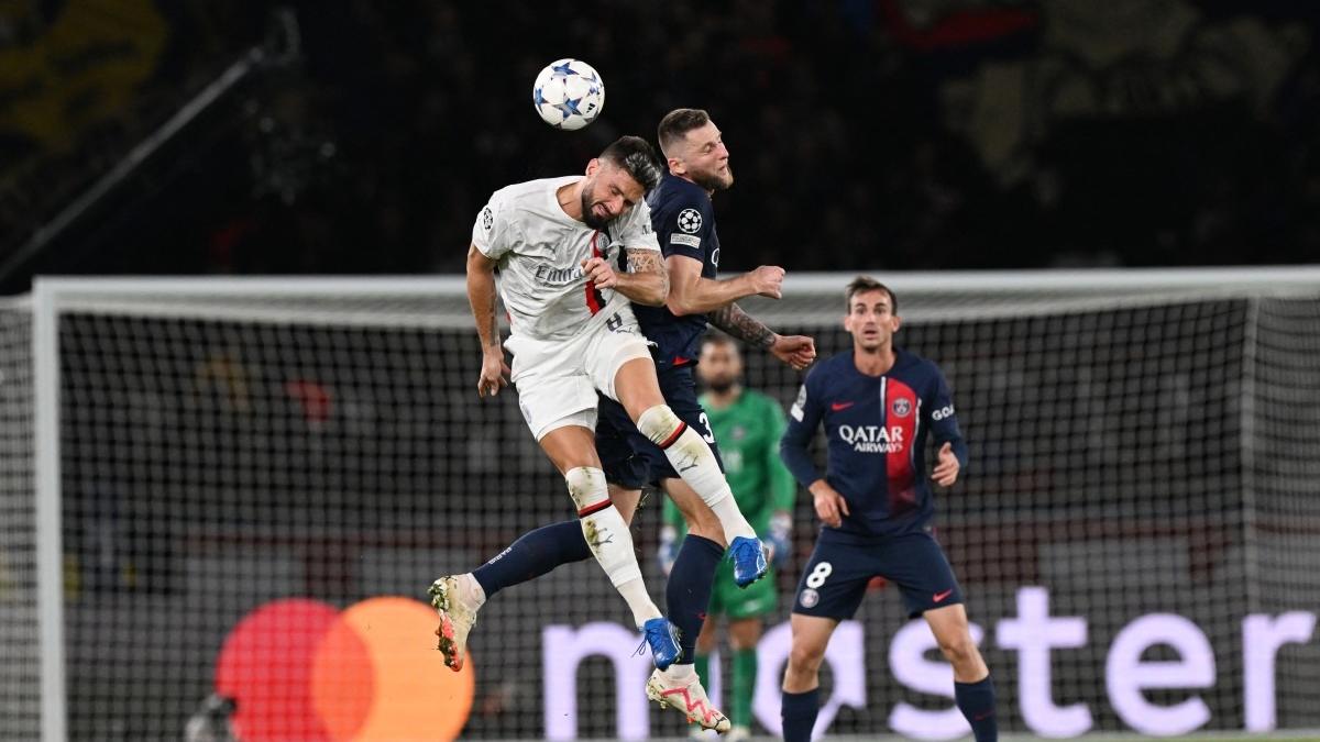 French connection strikes as PSG beat AC Milan to go top