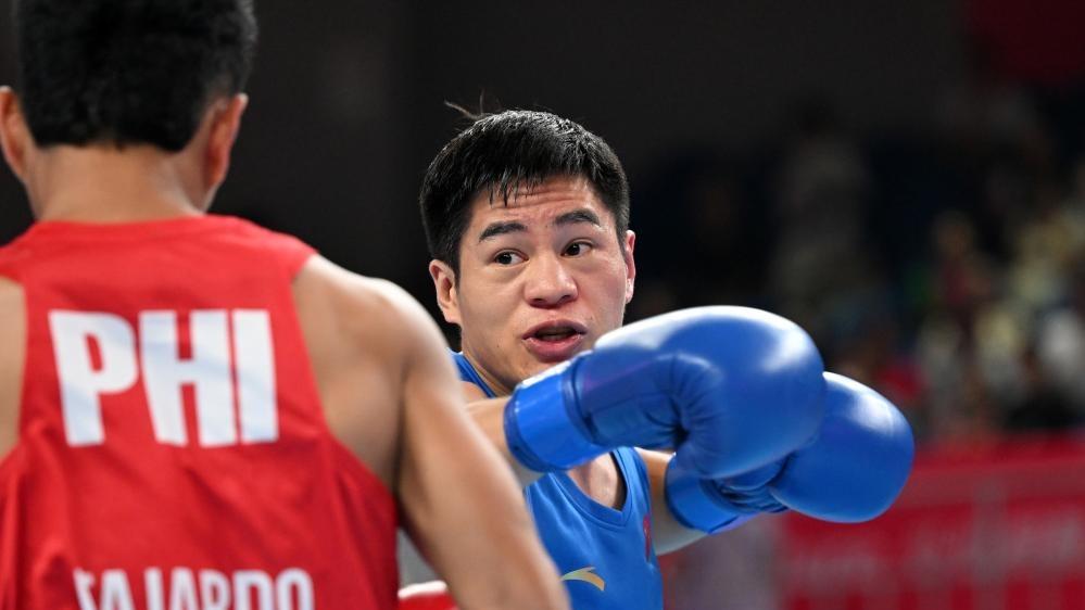 China's Wu, Wang claim clear victories in Asiad boxing debut