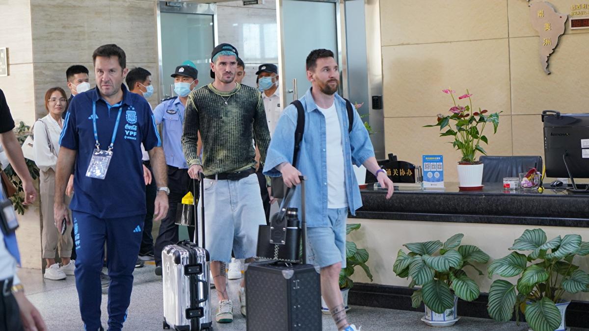 Messi in Beijing for friendly before move to Miami