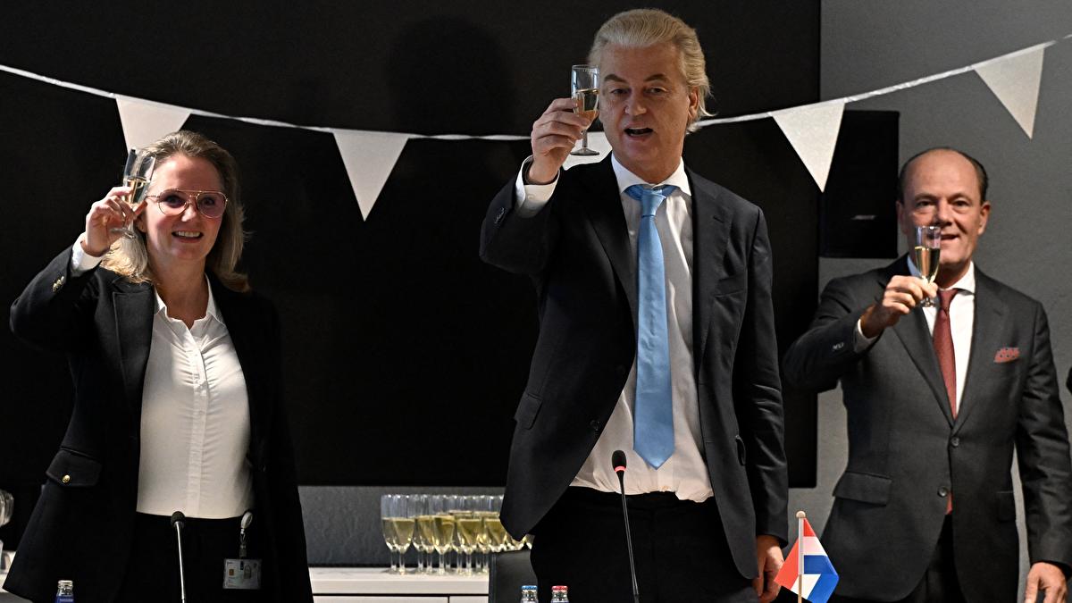 Dutch far-right party wins landslide victory in elections