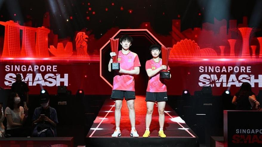 WTT Singapore Smash: China achieves 3-peat in mixed doubles