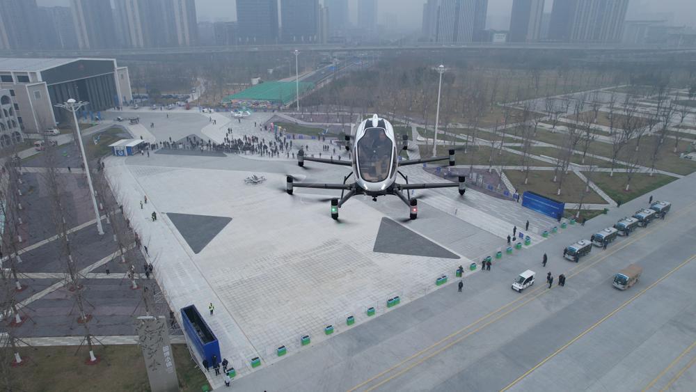 Passenger aircraft without pilot make debut in two Chinese cities