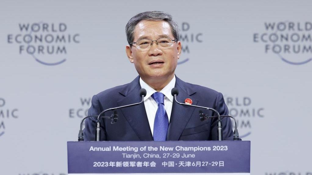 Full text: Li Qiang's address at the opening plenary of the Summer Davos