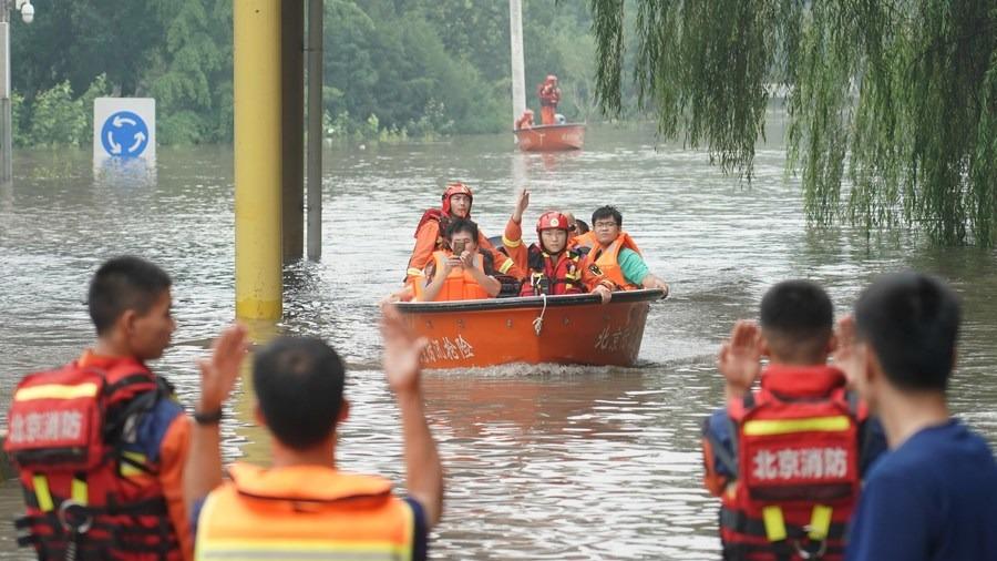Chinese flood control authorities vow all-out rescue efforts