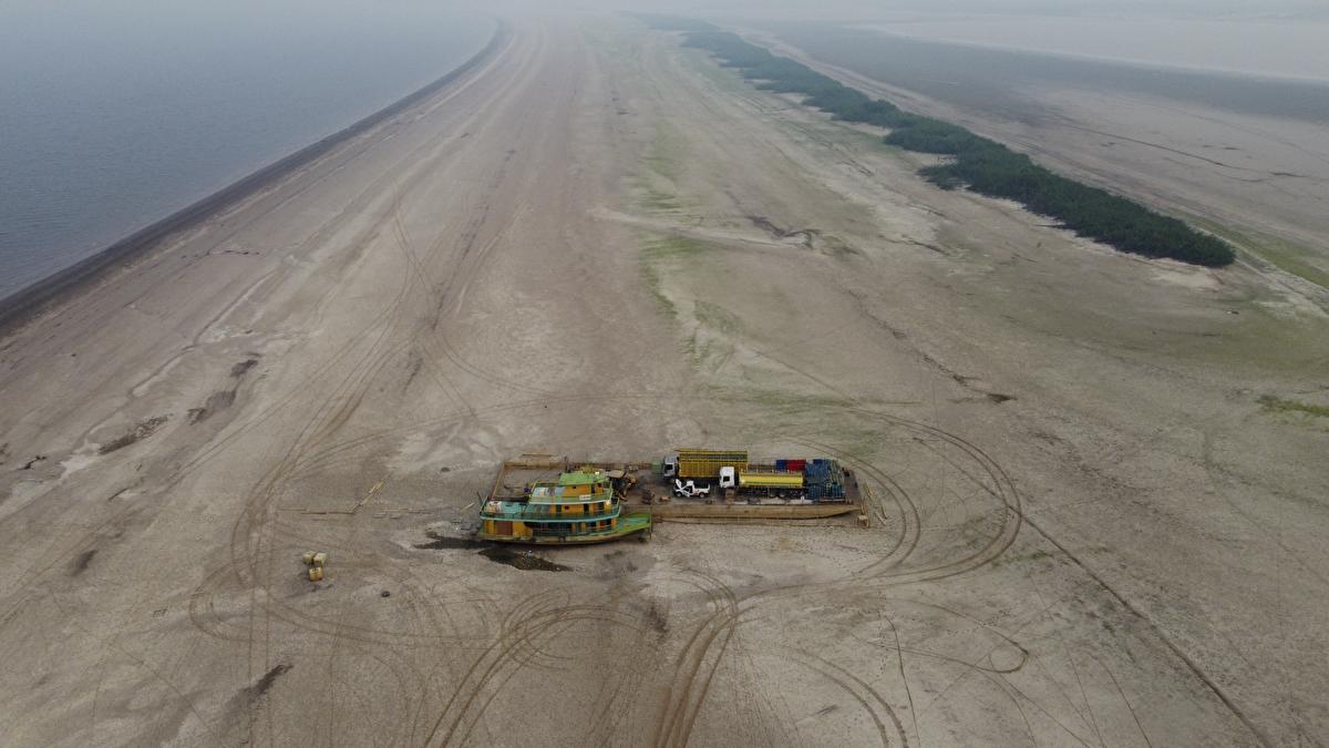 Amazon River falls to lowest in a century amid Brazil drought