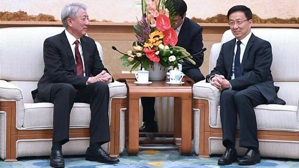 Han Zheng: China to deepen cooperation with Singapore