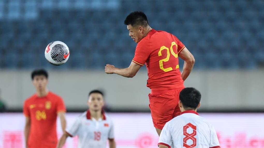 China beats Vietnam in international football friendly