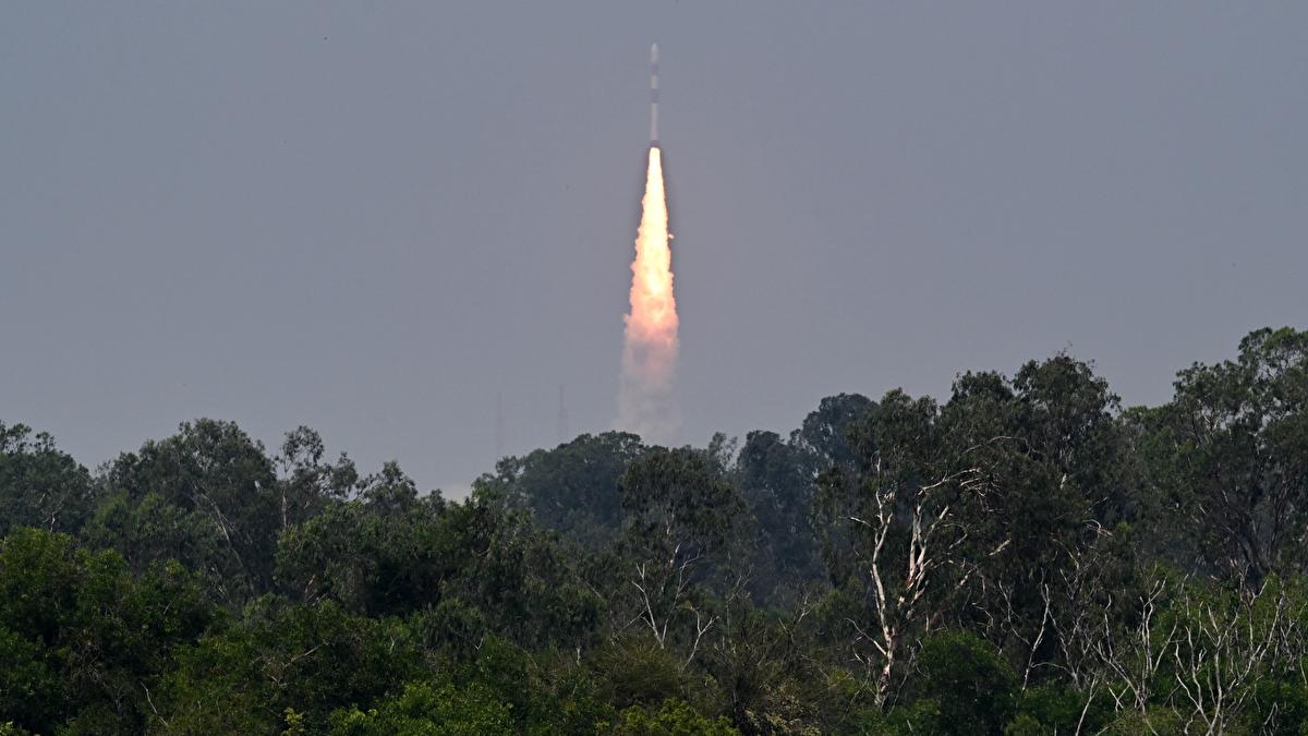 Indian space agency launches PSLV rocket carrying 7 satellites