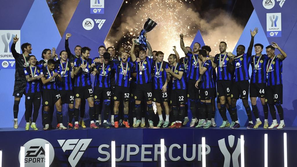 Late goal earns Inter Italian Super Cup against Napoli