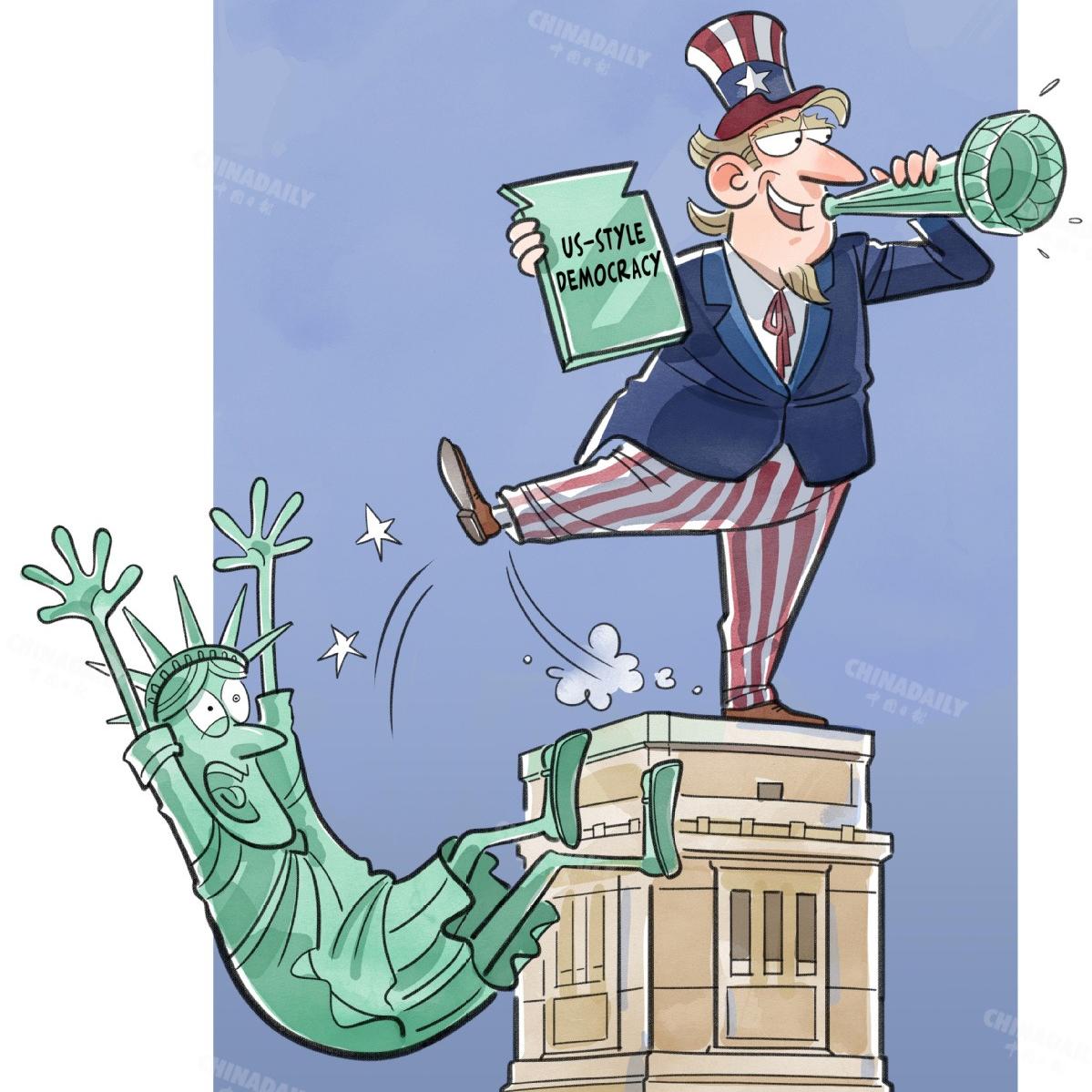 Democracy summit another Cold War move