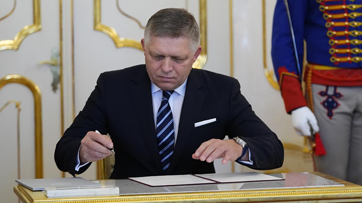 Robert Fico becomes Slovakia's new PM