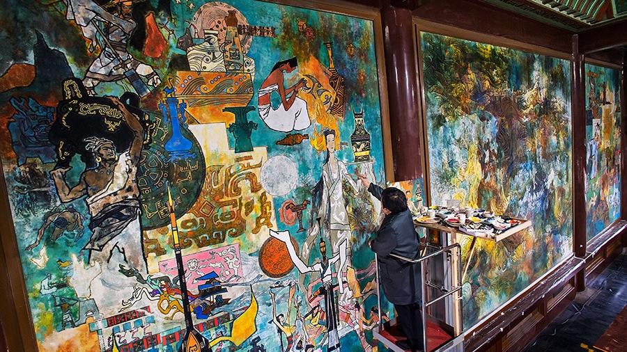 Boundless devotion to mural cause