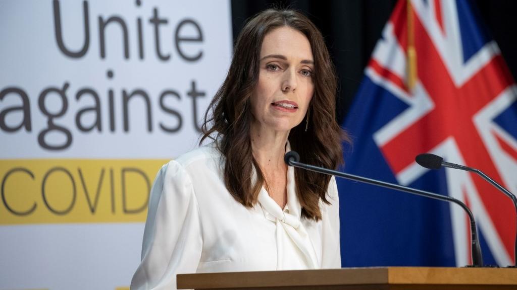 New Zealand's Ardern takes mask making into her own hands