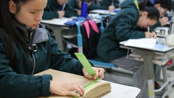 Disabled students aim for integration