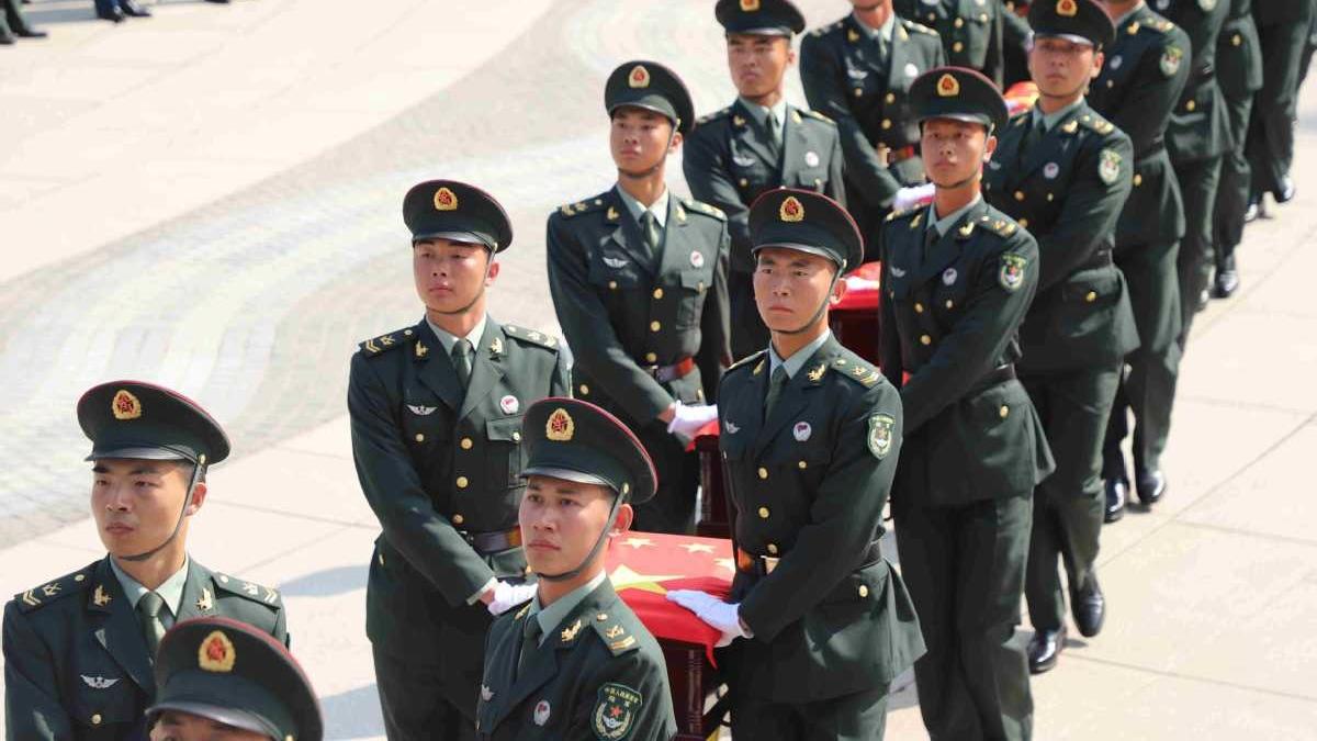 Fallen Korean War soldiers reach their final place of rest