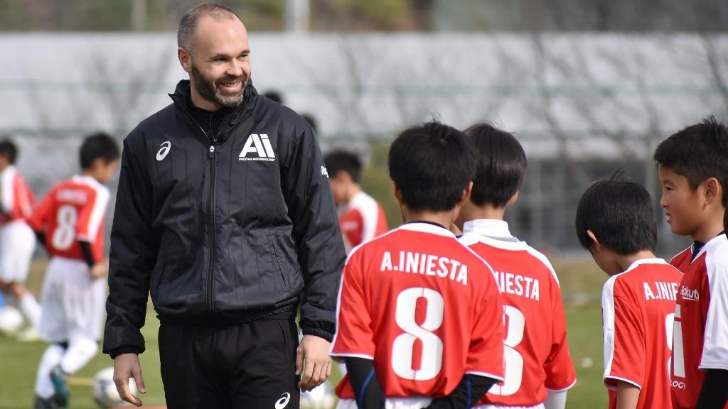 Iniesta calls children born because of his goal against Chelsea in 2009